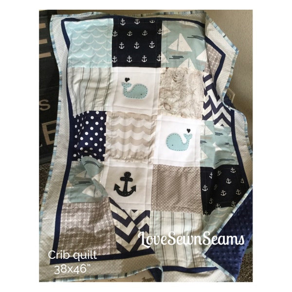Nautical Quilt - Etsy