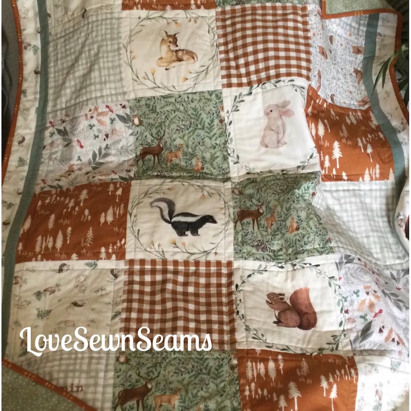 Wildlife Quilt - Etsy