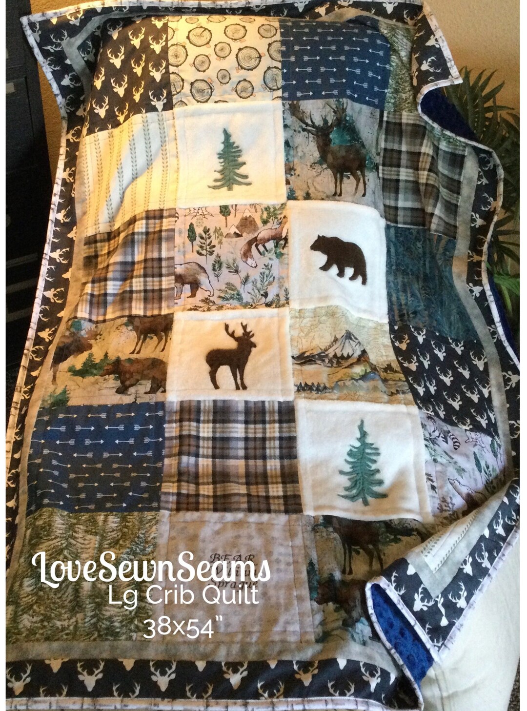 Nature Quilt/many Size Options/forest Quilt/great Outdoors Quilt ...
