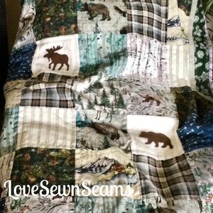 Nature Quilt/many Size Options/forest Quilt/great Outdoors Quilt ...