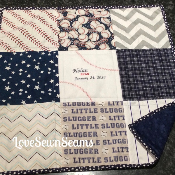 Baseball Quilt - Etsy