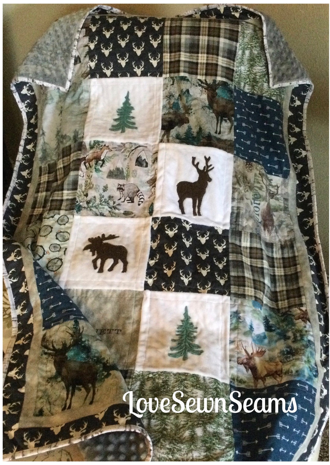 Nature Quilt/many Size Options/forest Quilt/great Outdoors Quilt ...