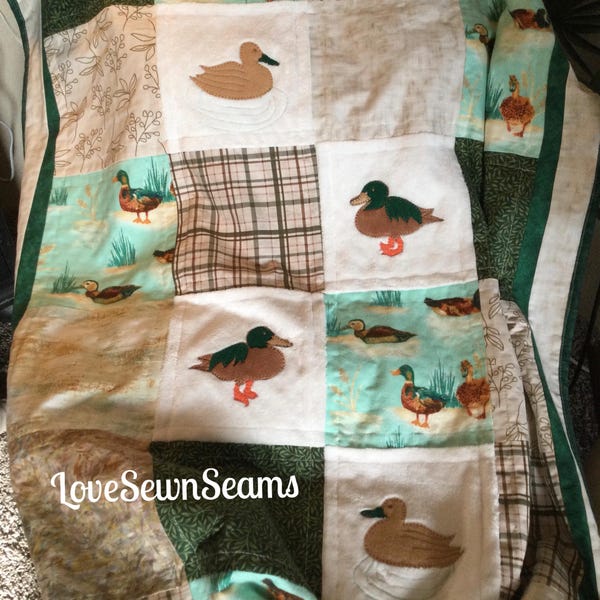 Duck Quilt - Etsy