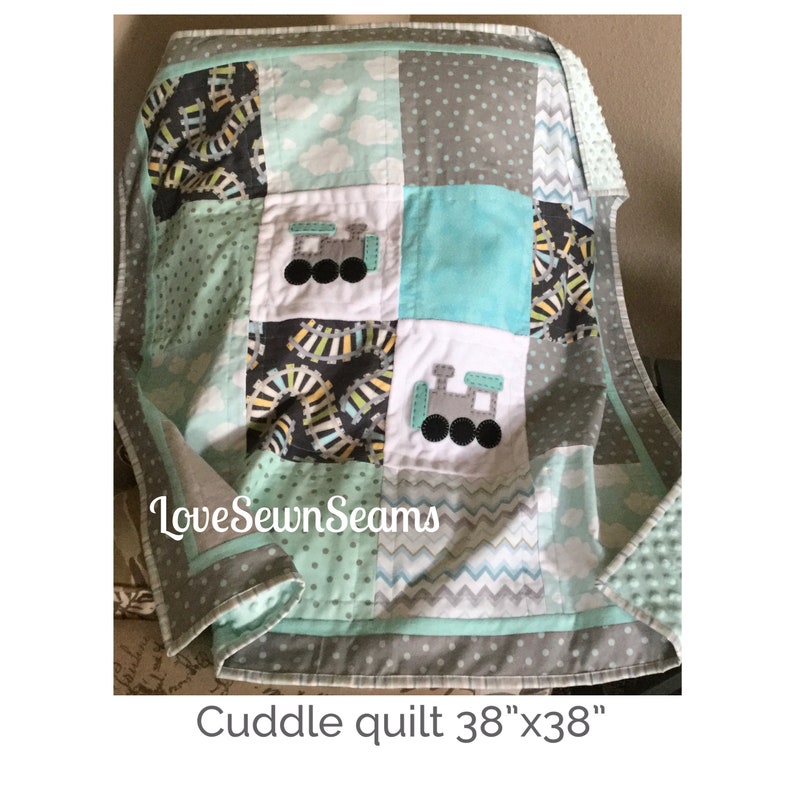 MADE TO Order/train Quilt/train Baby Quilt/train - Etsy