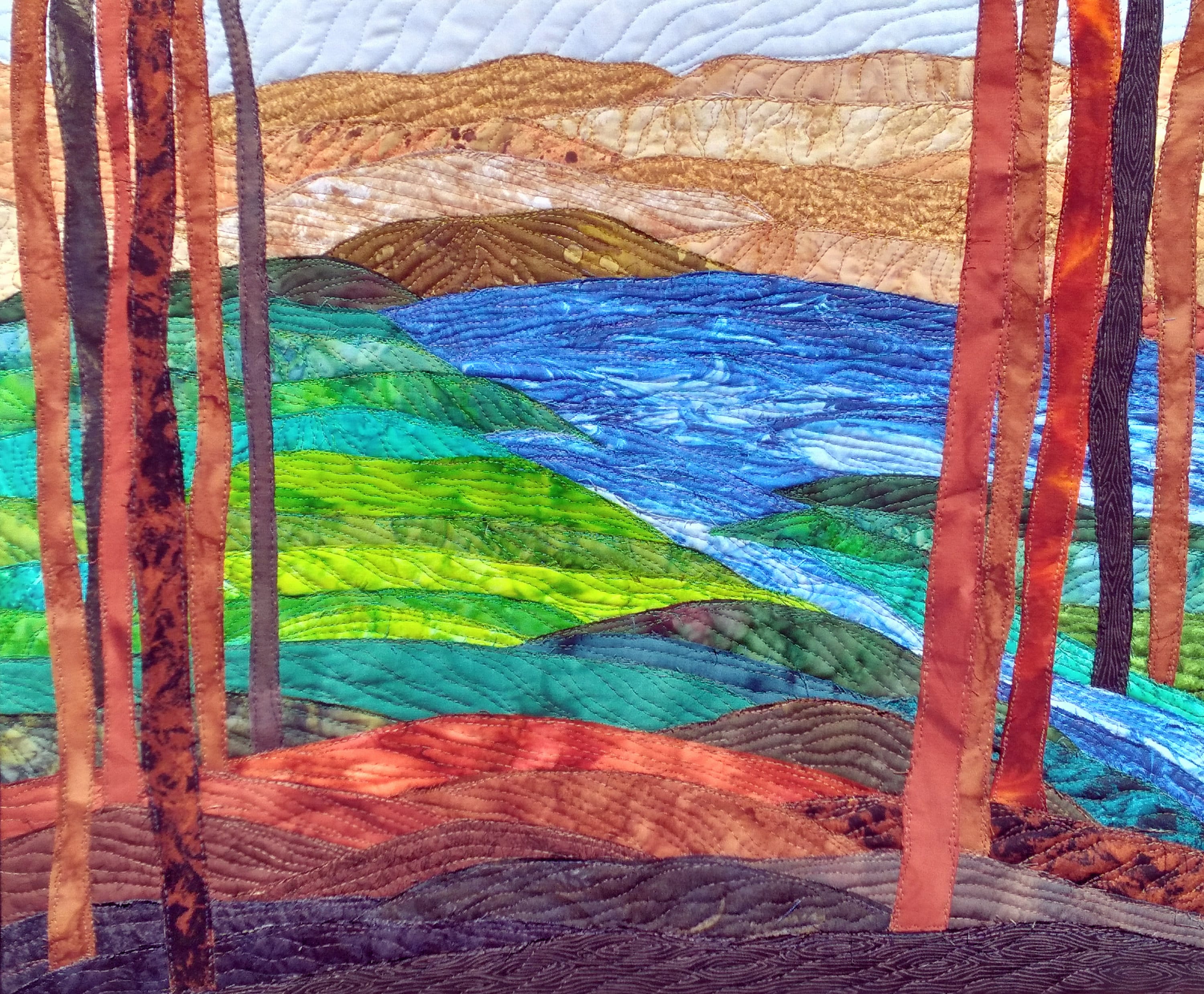 Art Quilt Landscape