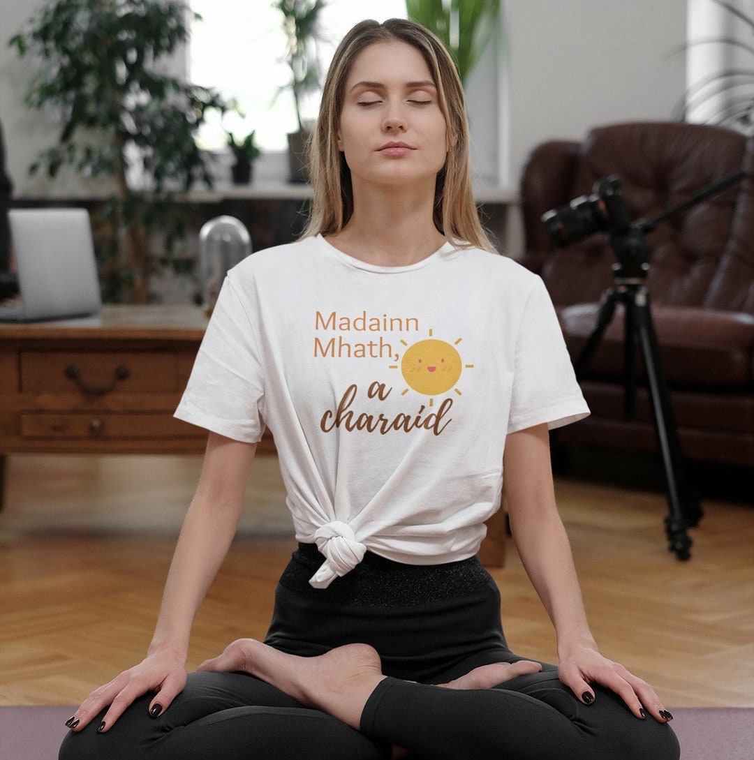 Scottish Gaelic "good Morning, Friend" T Shirt, Gaidhlig, Scotland ...