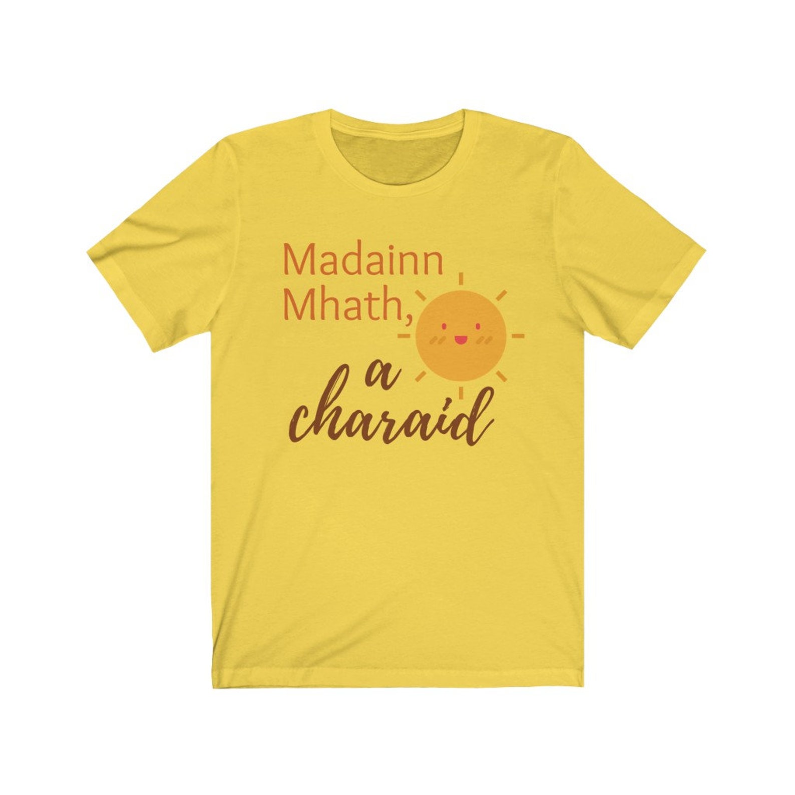 Scottish Gaelic "good Morning, Friend" T Shirt, Gaidhlig, Scotland ...