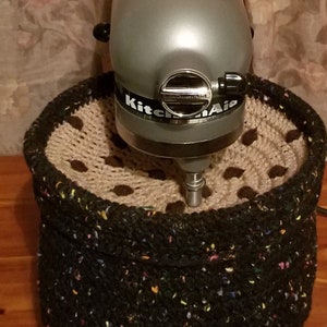 PDF Download of Crochet Cookie Dough Mixing Bowl Stand Mixer Cozy Cover ...