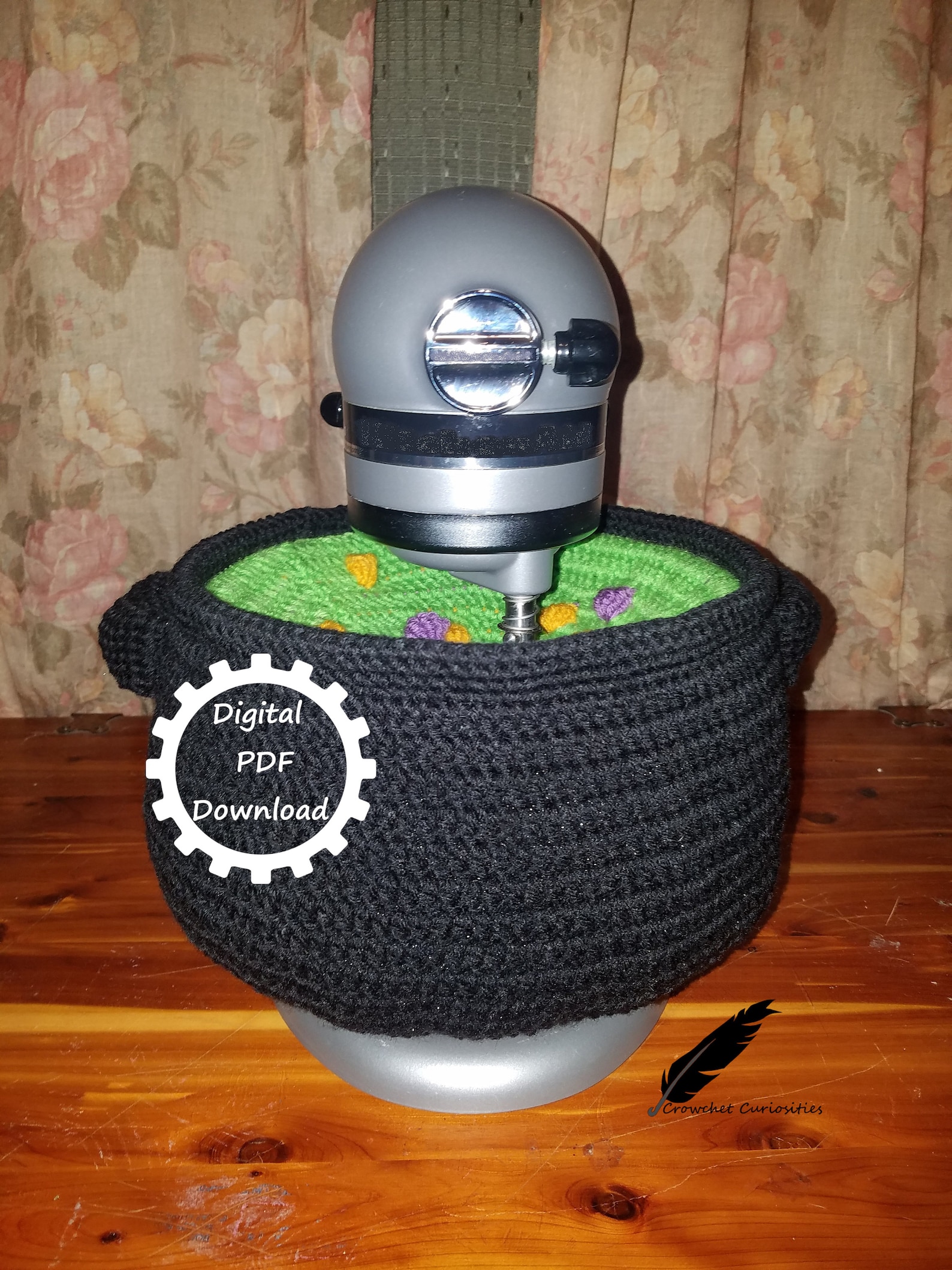 Crochet Pattern for Cauldron Stand Mixer Cozy PDF Download - Etsy