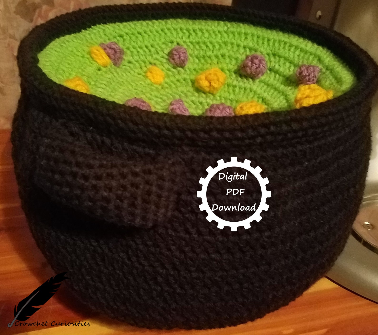 Crochet Pattern for Cauldron Stand Mixer Cozy PDF Download - Etsy