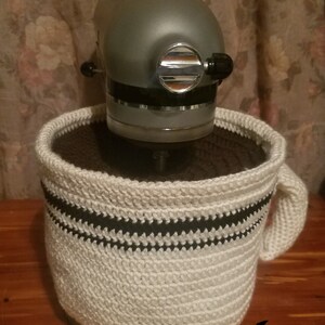 Crochet Coffee Mug Kitchen Stand Mixer Cozy Pattern PDF Download - Etsy