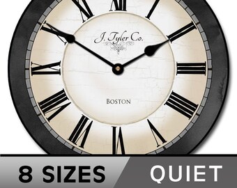 Railroad Crossing Wall Clock 8 Sizes to Choose Made in USA - Etsy