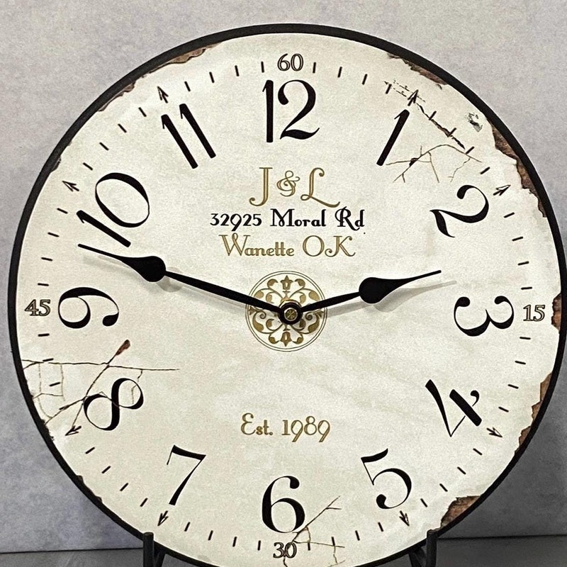 Rustic Clocks - Etsy