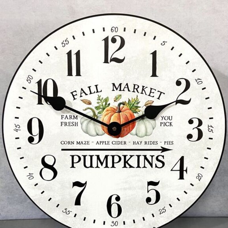 Halloween Clock - Etsy