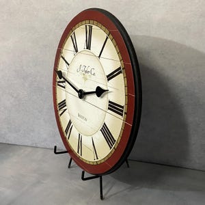 Carolina Red Wall Clock, 8 Sizes!!, EXTRA Quiet Mechanism, Lifetime ...