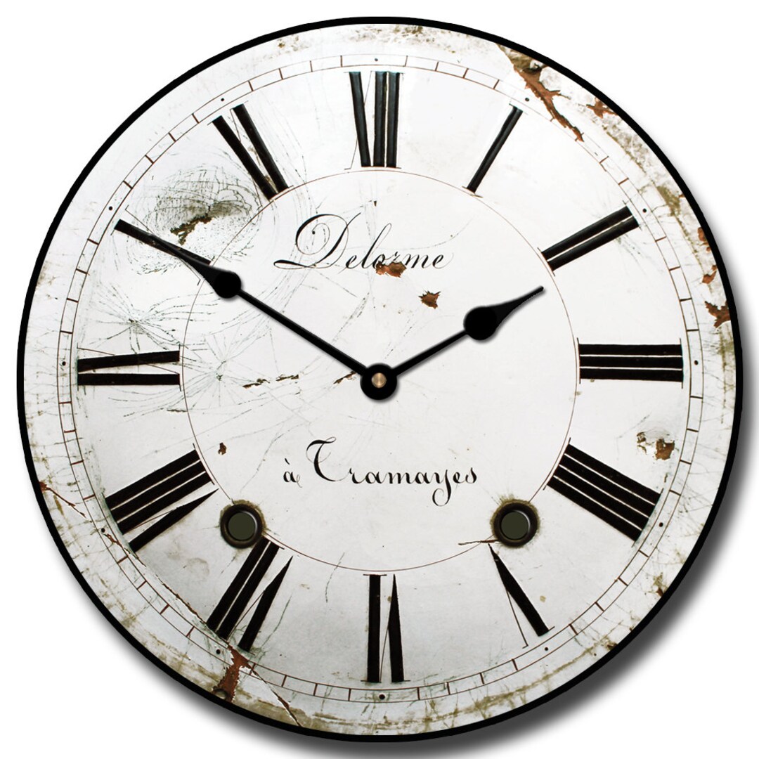 Delorme Wall Clock - Etsy