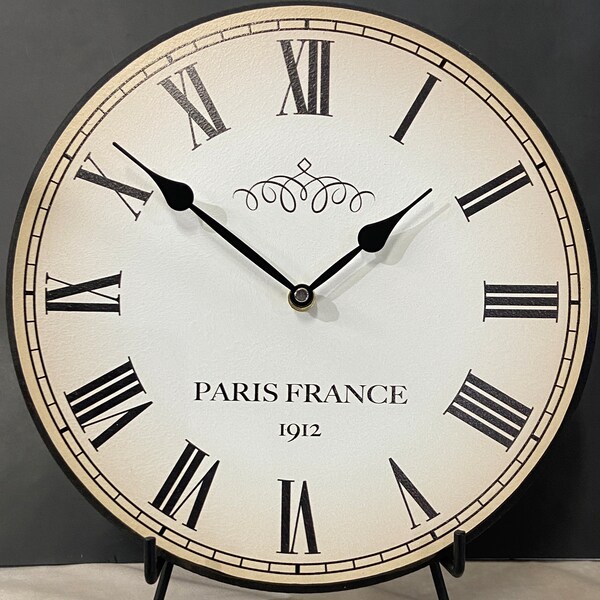 Paris Wall Clock - Etsy