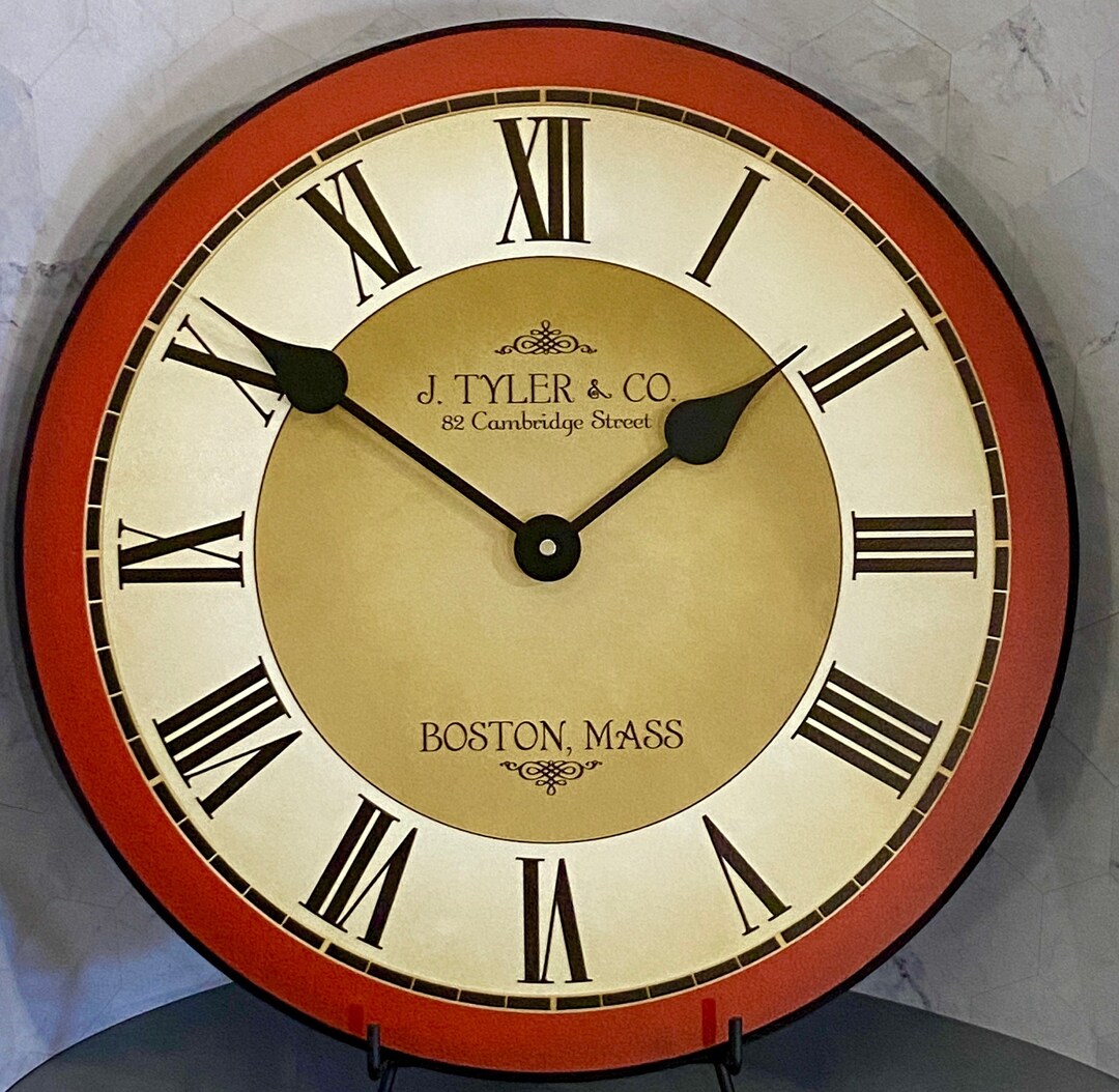 Galway Red Wall Clock 8 Sizes to Choose Made in USA - Etsy