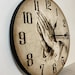 Parchment Praying Hands Wall Clock, Large Wall Clock, Choose From 8 ...