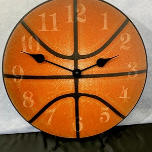 Basketball Wall Clock, Comes in 8 Sizes, EXTRA Quiet, Lifetime Warranty ...