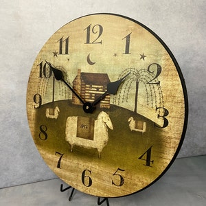 Americana Wall Clock, 8 Sizes!!, EXTRA Quiet Mechanism, Lifetime ...