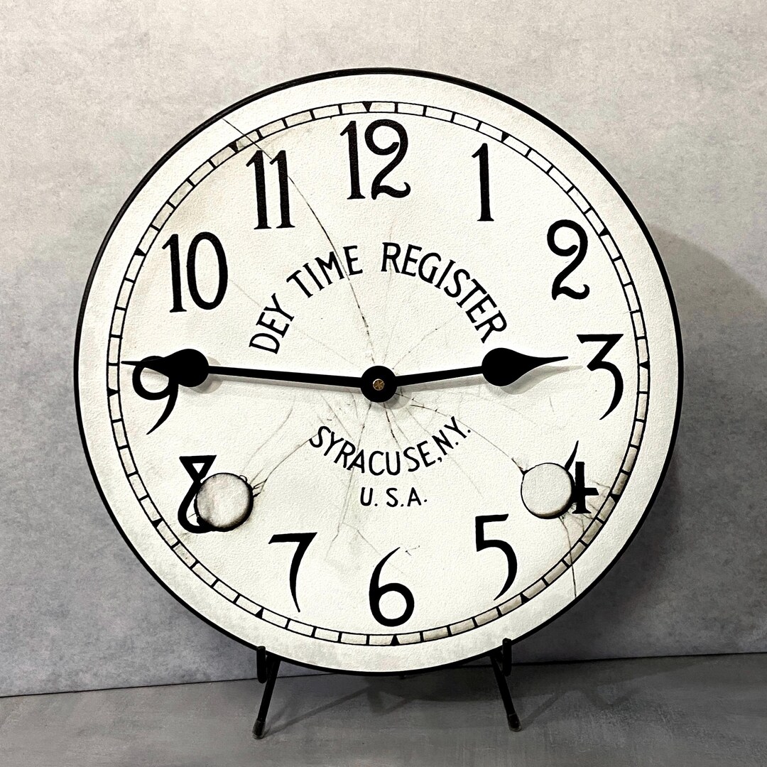 Dey Time Wall Clock, 8 Sizes to Choose, Made in USA, Lifetime Warranty ...