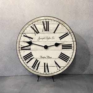 American Tyler Ivory Wall Clock, Large Wall Clock, Choose From 8 Sizes ...