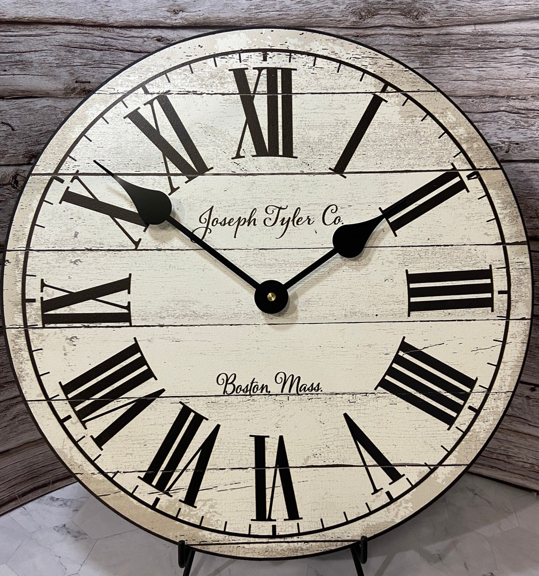 American Tyler Ivory Wall Clock, Large Wall Clock, Choose From 8 Sizes ...