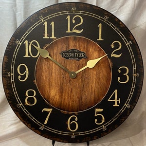 Large Wall Clock - Etsy
