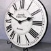 Classic White Wall Clock, 8 Sizes to Choose, Made in USA, Lifetime ...