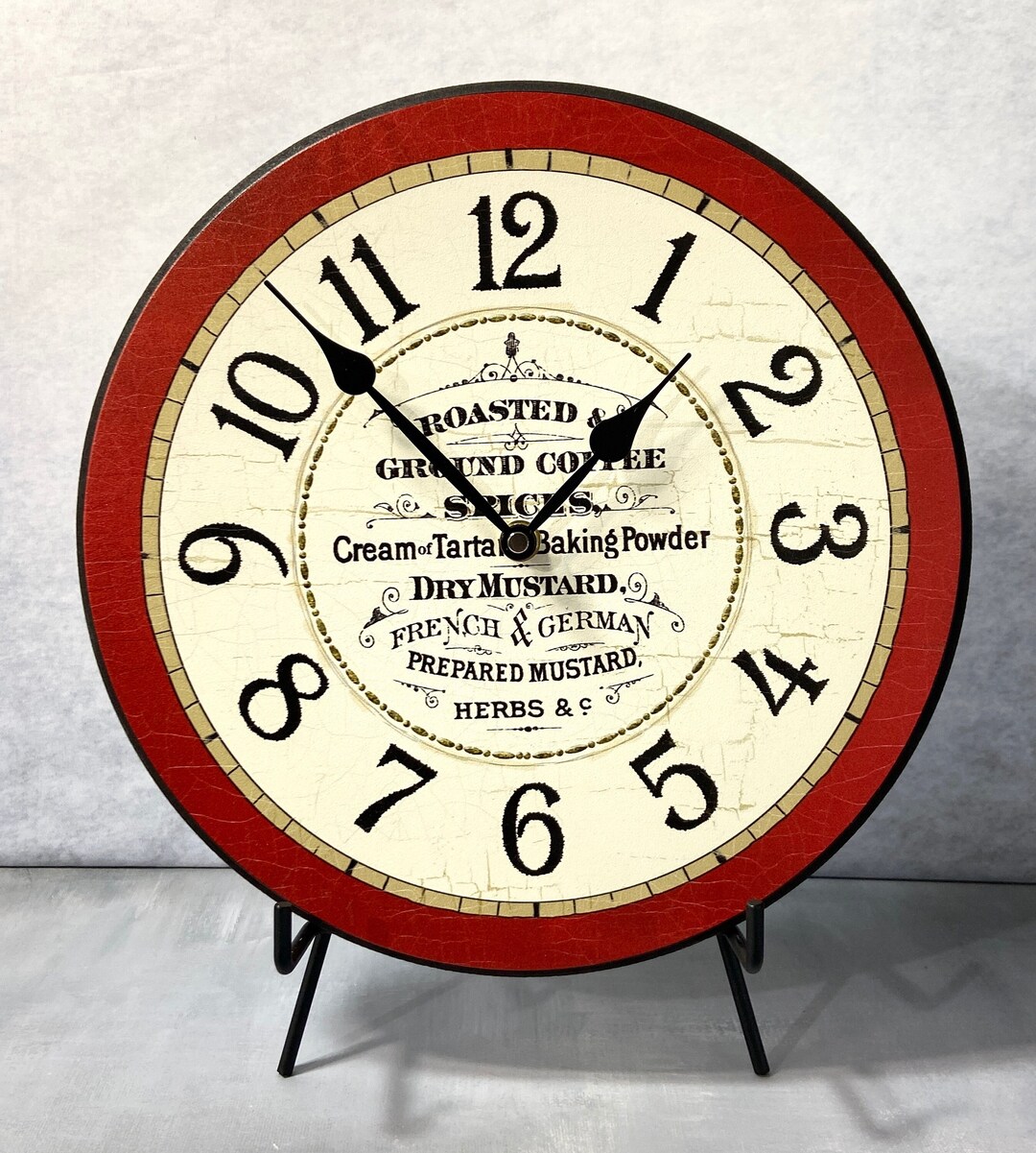 Kitchen Pantry Wall Clock, 8 Sizes, Whisper Quiet, Lifetime Warranty - Etsy