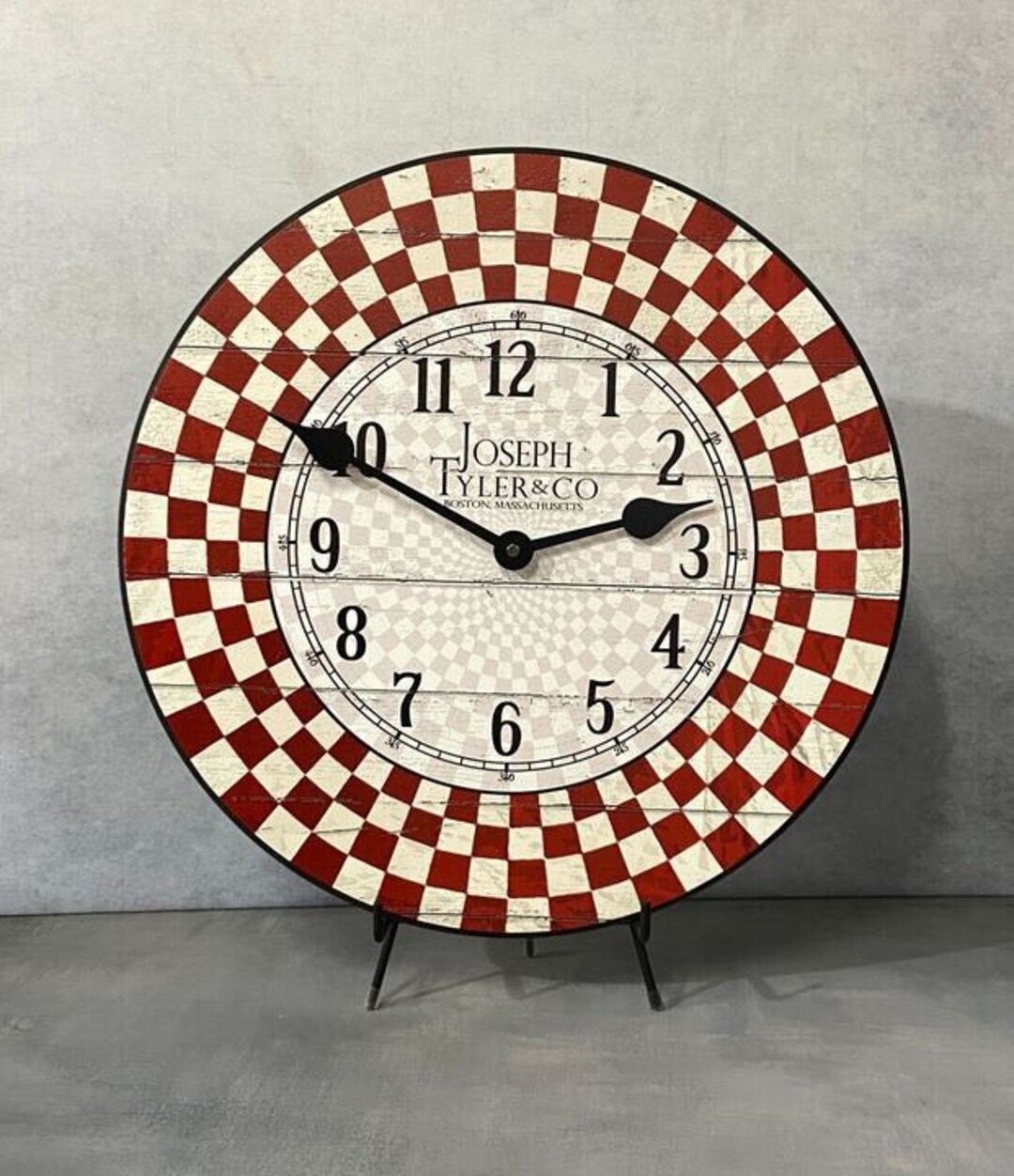 Fifties Diner Wall Clock, 8 Sizes to Choose, Made in USA, Lifetime ...