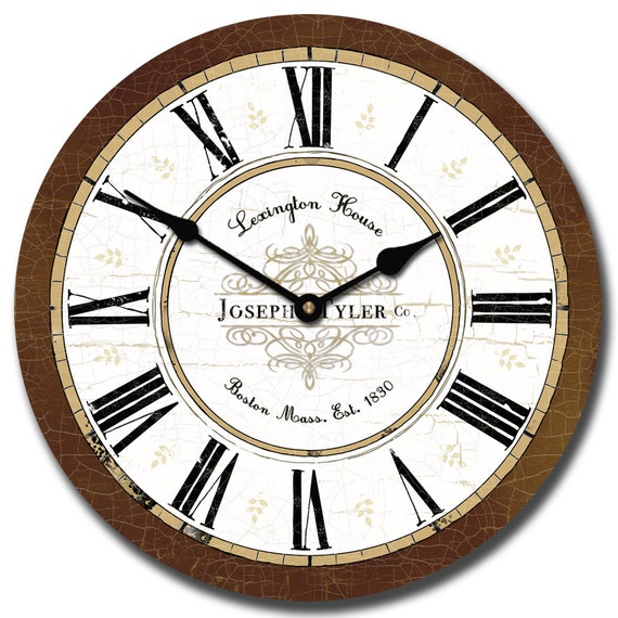 Vermont Brown Wall Clock 8 Sizes to Choose Made in USA - Etsy