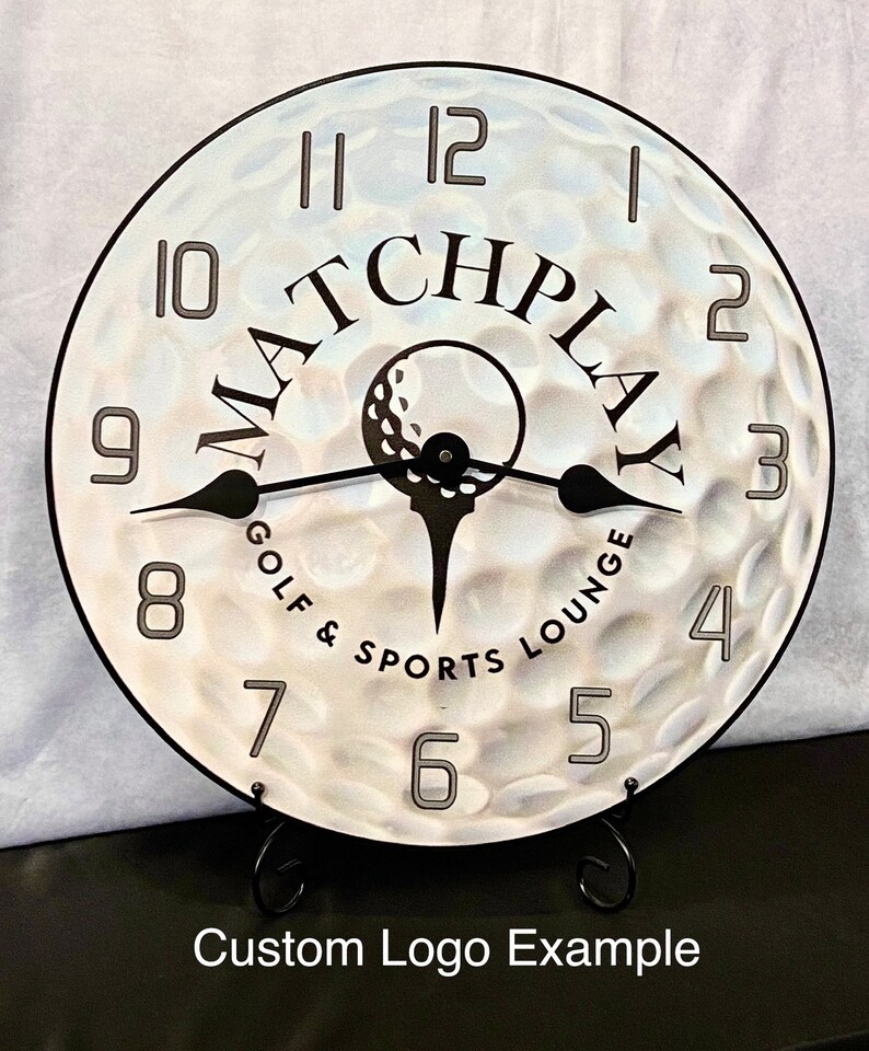 Golf Wall Clock, 8 Sizes to Choose, Made in USA, Lifetime Warranty ...