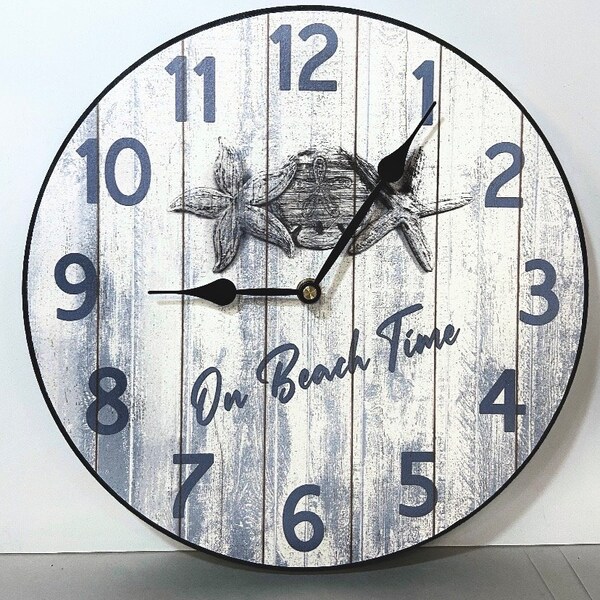 Beach Clock - Etsy