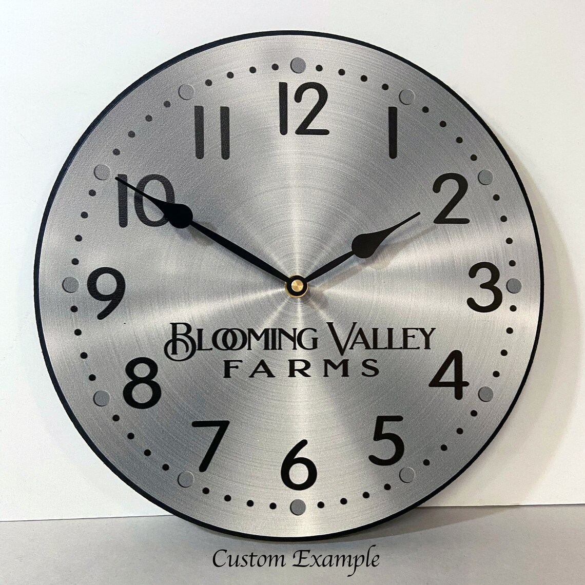 Heavy Metal Wall Clock - Etsy