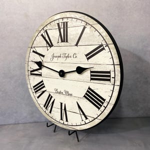 American Tyler Ivory Wall Clock, Large Wall Clock, Choose From 8 Sizes ...