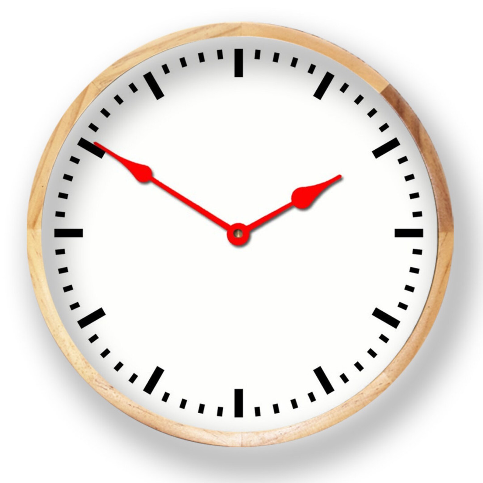 Swiss White Wall Cloc,k Large Wall Clock, Choose From 8 Sizes. Extra ...