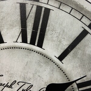 Parson Gray Wall Clock, 8 Sizes!!, EXTRA Quiet Mechanism, Lifetime ...