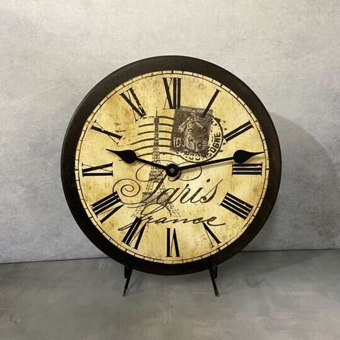 Paris Wall Clock - Etsy