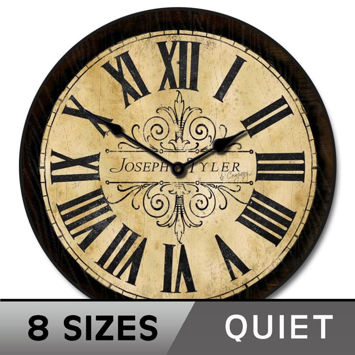 Tuscan Villa Wall Clock 8 Sizes to Choose Made in USA - Etsy