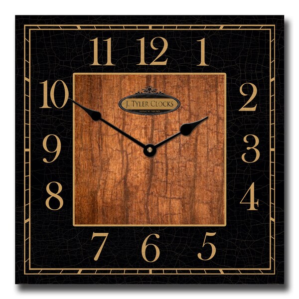 Square Wall Clock - Etsy