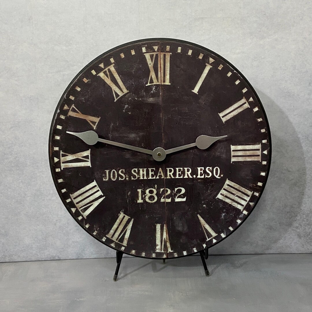 Old Sheriffs Wall Clock, 8 Sizes to Choose, Made in USA, Lifetime ...