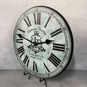 Chateau Thierry Blue Wall Clock, 8 Sizes to Choose, Made in USA ...
