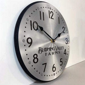 Heavy Metal Wall Clock - Etsy