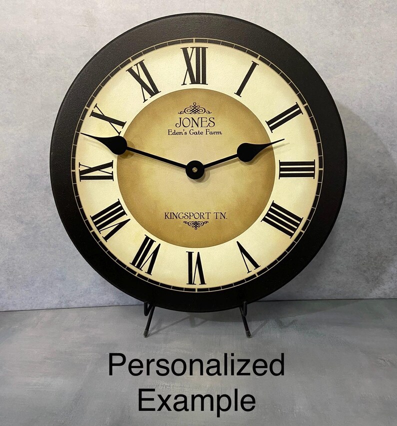 Galway Black Wall Clock, 8 Sizes to Choose, Made in USA, Lifetime ...