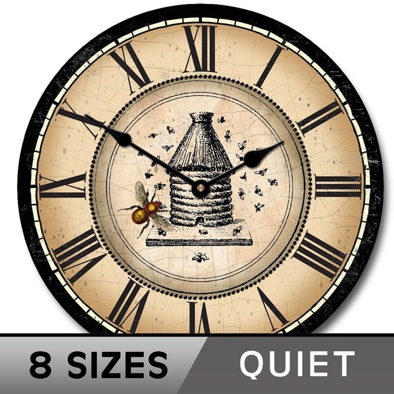 Beehive Wall Clock 8 Sizes to Choose Made in USA Lifetime - Etsy