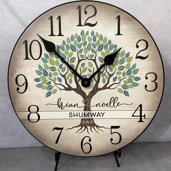 Tree Clock - Etsy