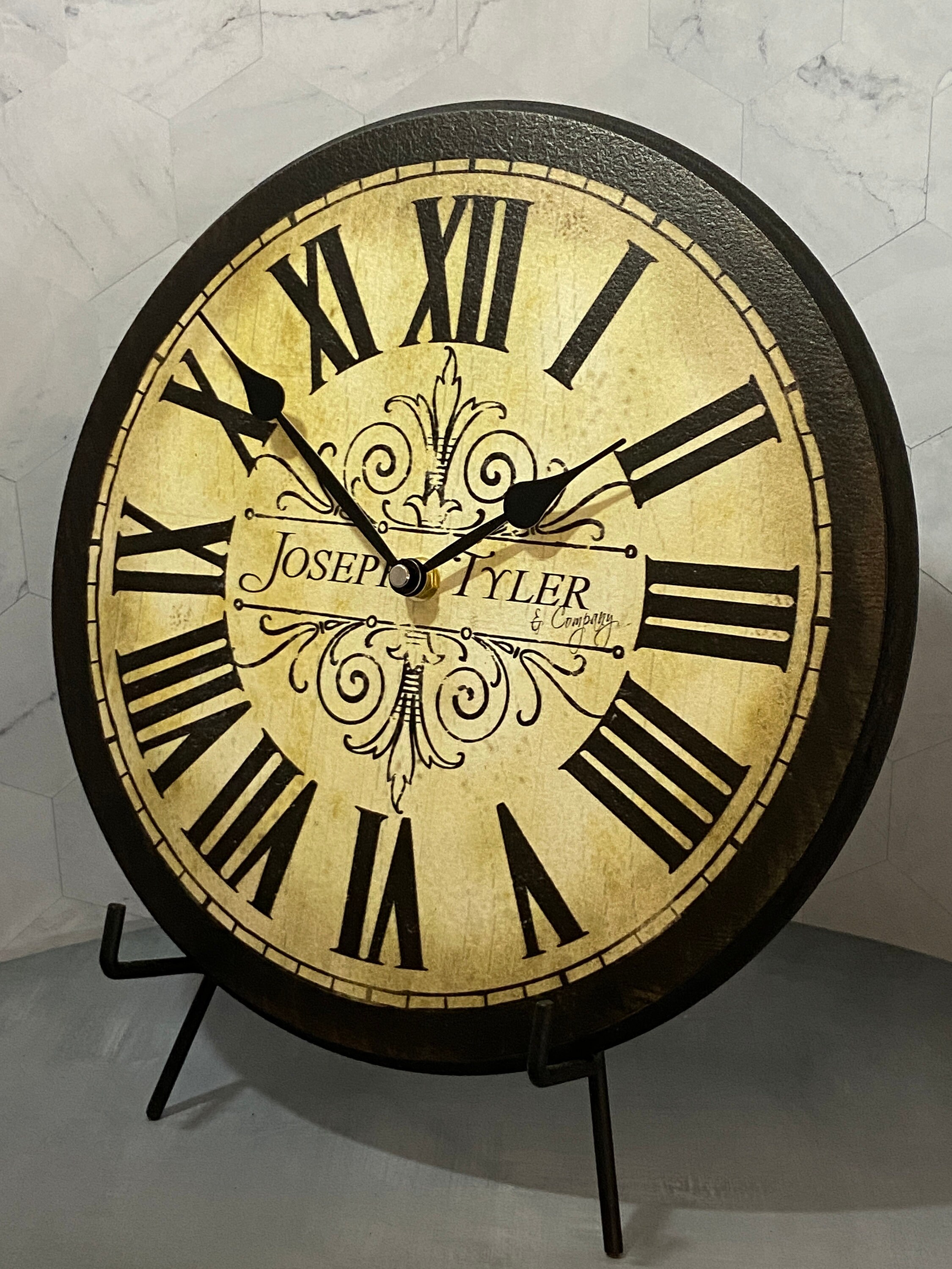 Tuscan Villa Wall Clock, 8 Sizes to Choose, Made in USA, Lifetime ...