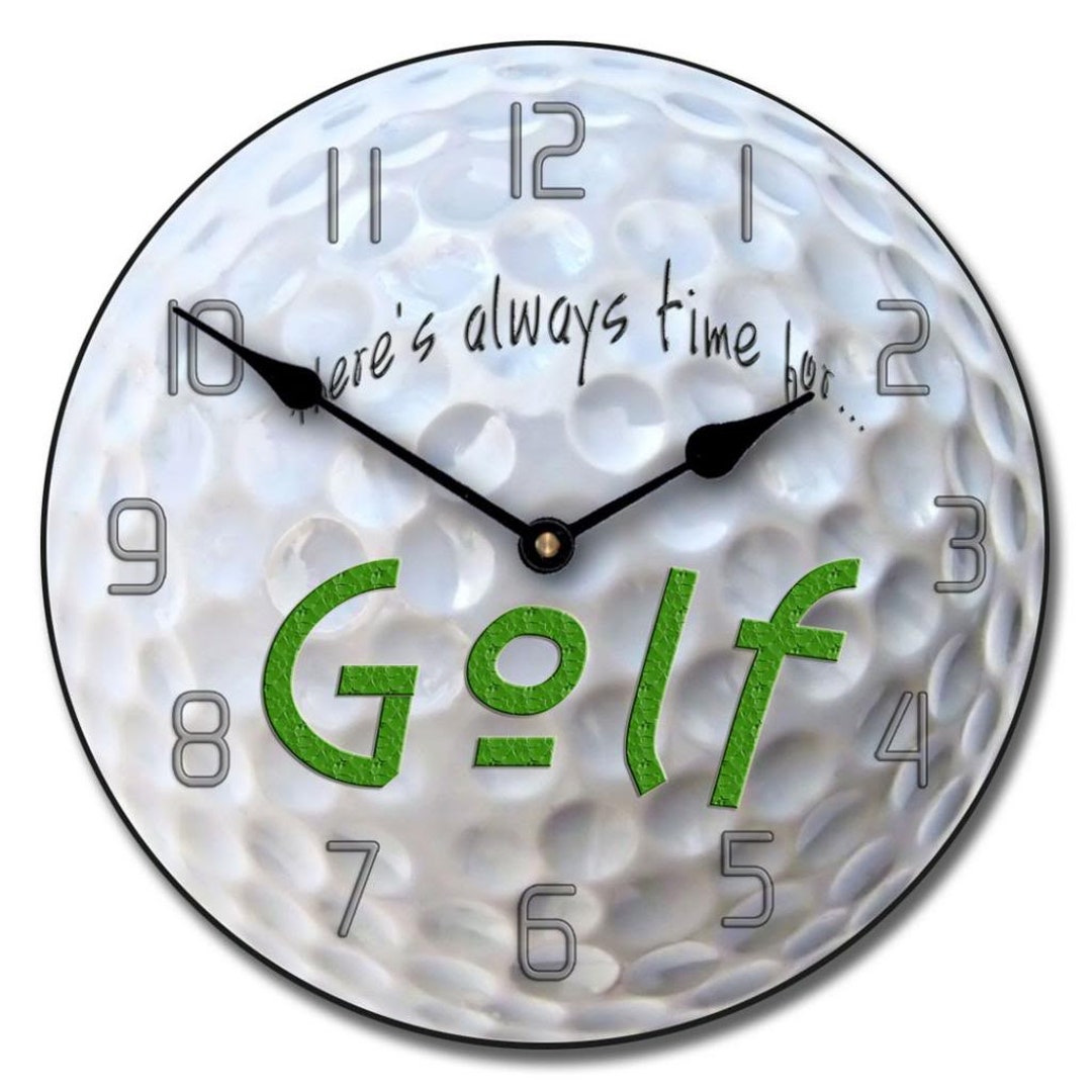 Golf Wall Clock 8 Sizes to Choose Made in USA Lifetime - Etsy